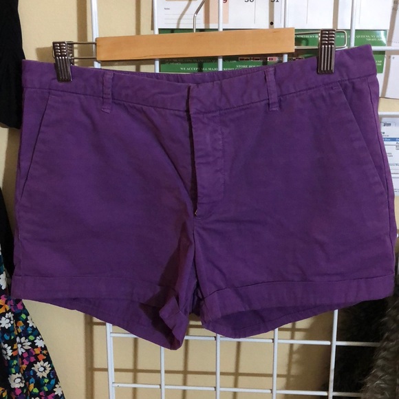 Zara | Shorts | Zara Basic 8 Purple Chino | Poshmark